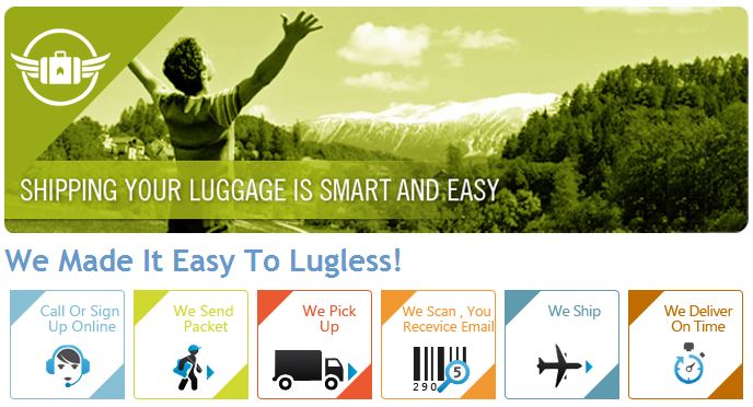 “LugLess” on your next trip when you travel without the baggage ...